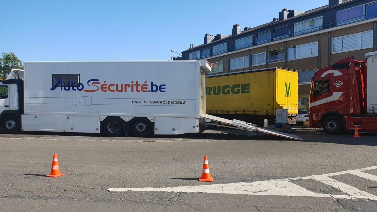 Contrôle routier camions ce mardi matin – Police Zone Vesdre